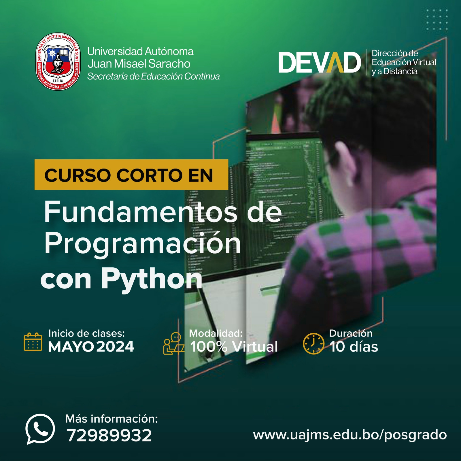 POSGRADO – Secretaría de Educación Continua